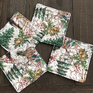 Mug Rug PDF Sewing Pattern, Easy Beginner Quilted Coaster Pattern ...