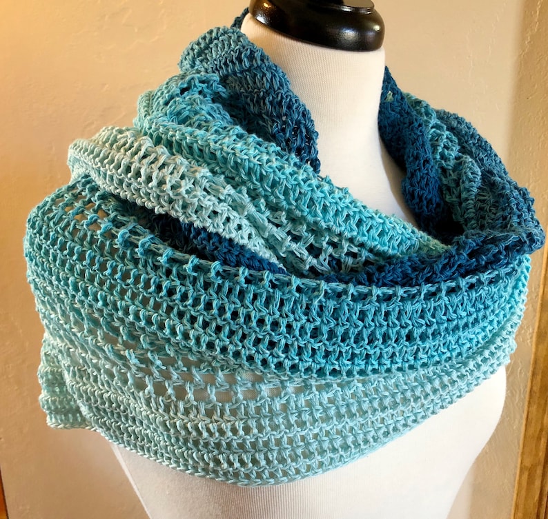 Lacy Triangle Crochet Shawl Pattern, Summer Breeze (PDF Pattern) - Etsy