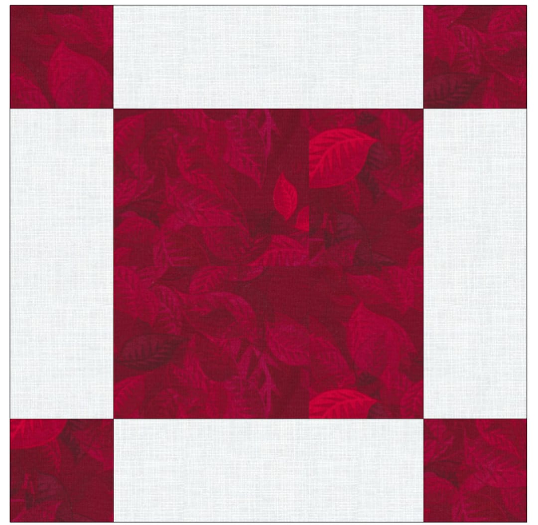 How to Make a Single Irish Chain Quilt Block Pattern, Double Irish ...