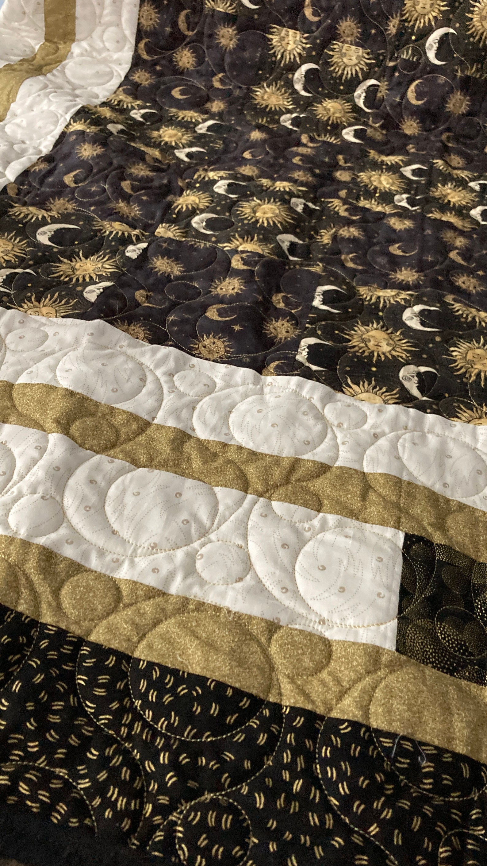 Quilt Patterns PDF, Easy Quilt Pattern, Simple Ornate Celestial Quilt ...