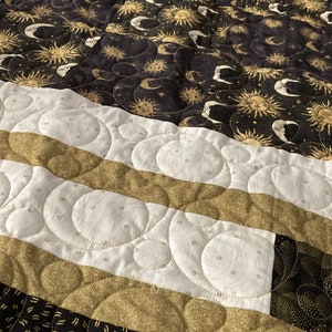 Quilt Patterns PDF, Easy Quilt Pattern, Simple Ornate Celestial Quilt Pattern, Beginner Quilt ...