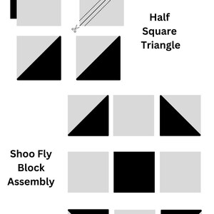How to Make a Shoo Fly Quilt Block Tutorial, Create Your Own Shoo Fly ...
