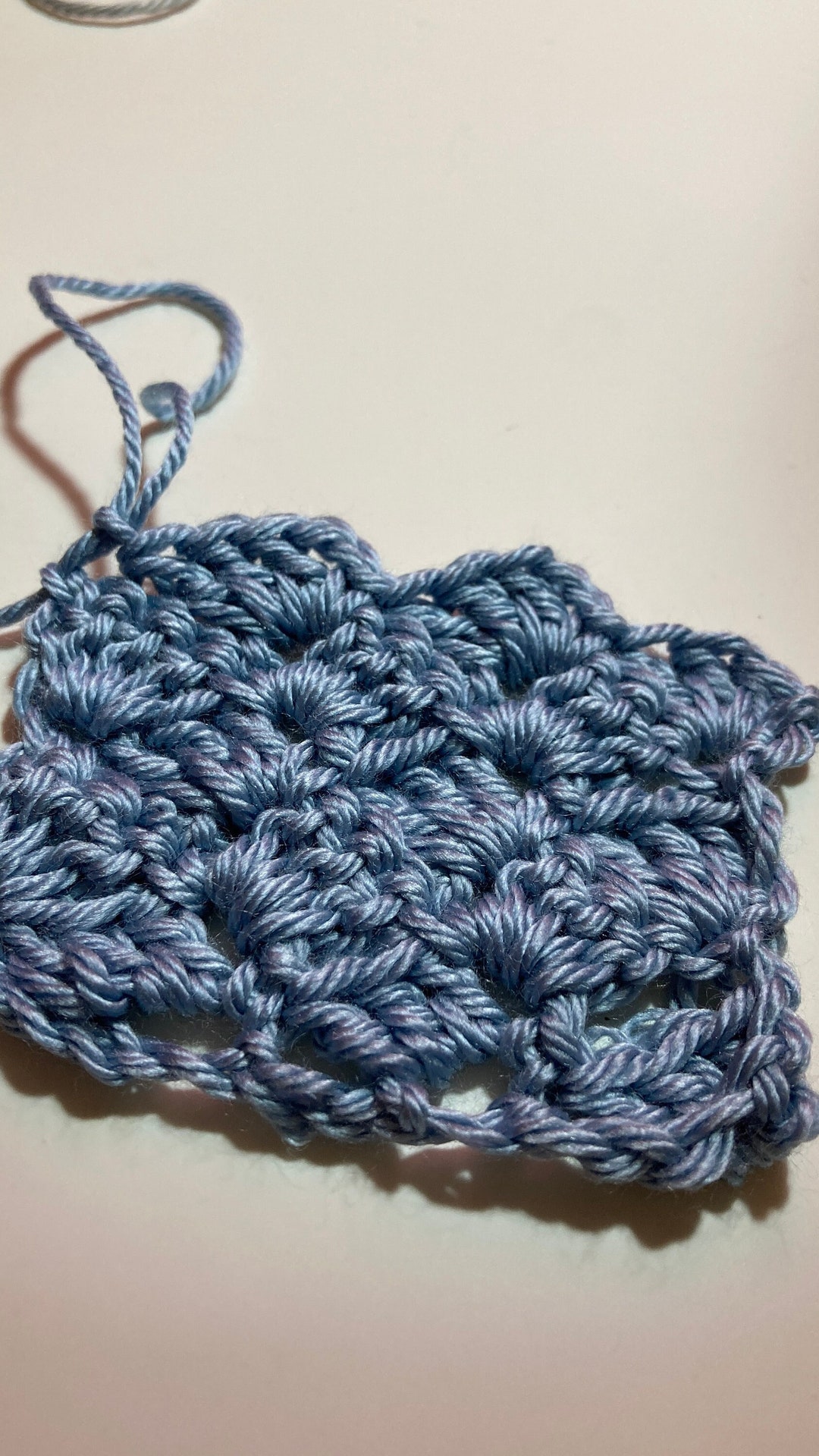 How to Crochet the Straight Box Stitch Pattern, Step-by-step Crochet ...