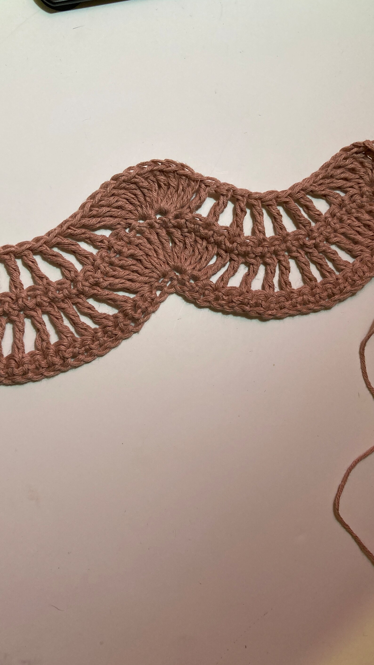 Lacy Feather and Fan Ripple Stitch, Crochet Pattern Tutorial, Lacy ...