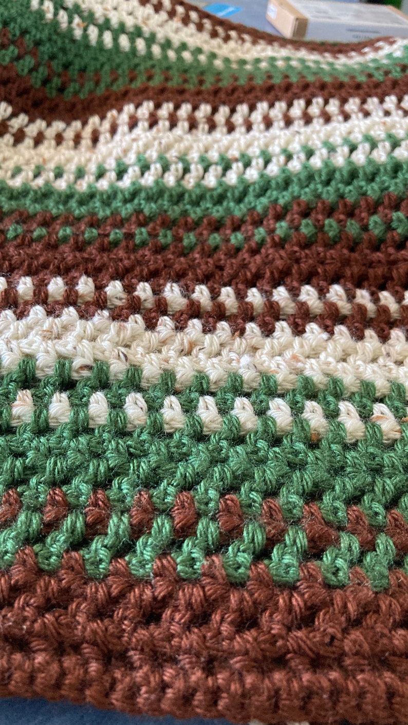 Beginner Crochet Afghan Pattern Simple Inspiring Blanket - Etsy