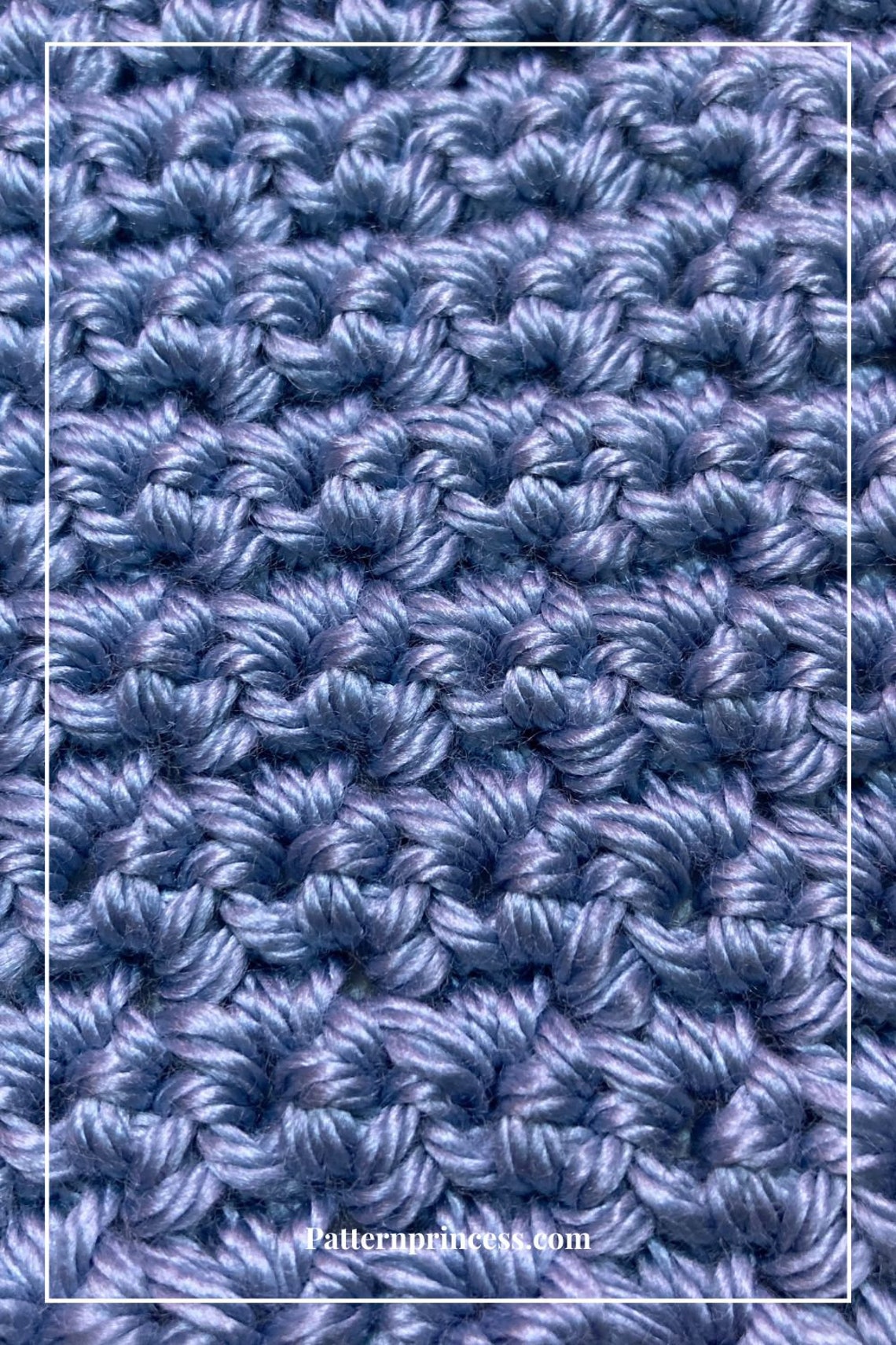 How to Crochet the Single Crochet Grit Stitch Tutorial | Step-by-step ...