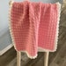 Easy Modern Textured Blanket Crochet Pattern, Sober Granny Baby Blanket ...