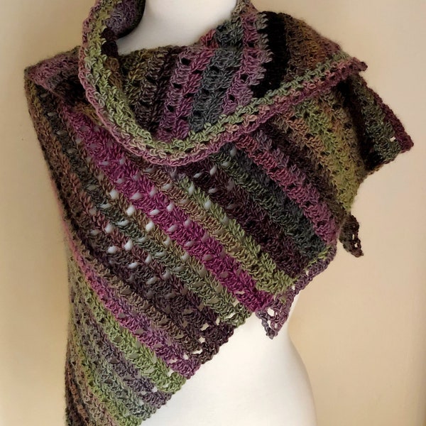 Asymmetrical Shawl - Etsy
