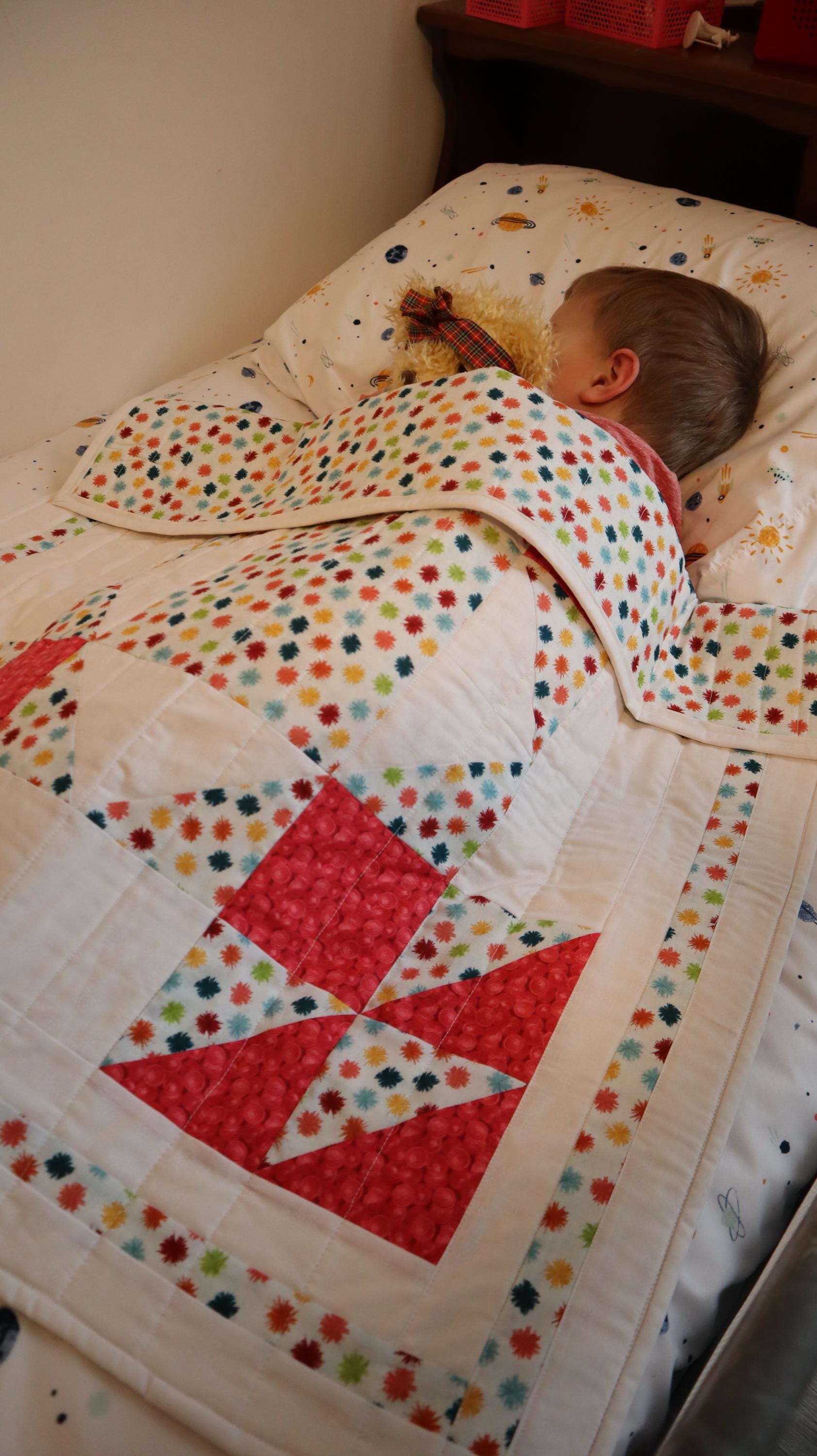 Sweet Confetti Baby Quilt Pattern PDF, Easy Beginner Baby Quilt - Etsy