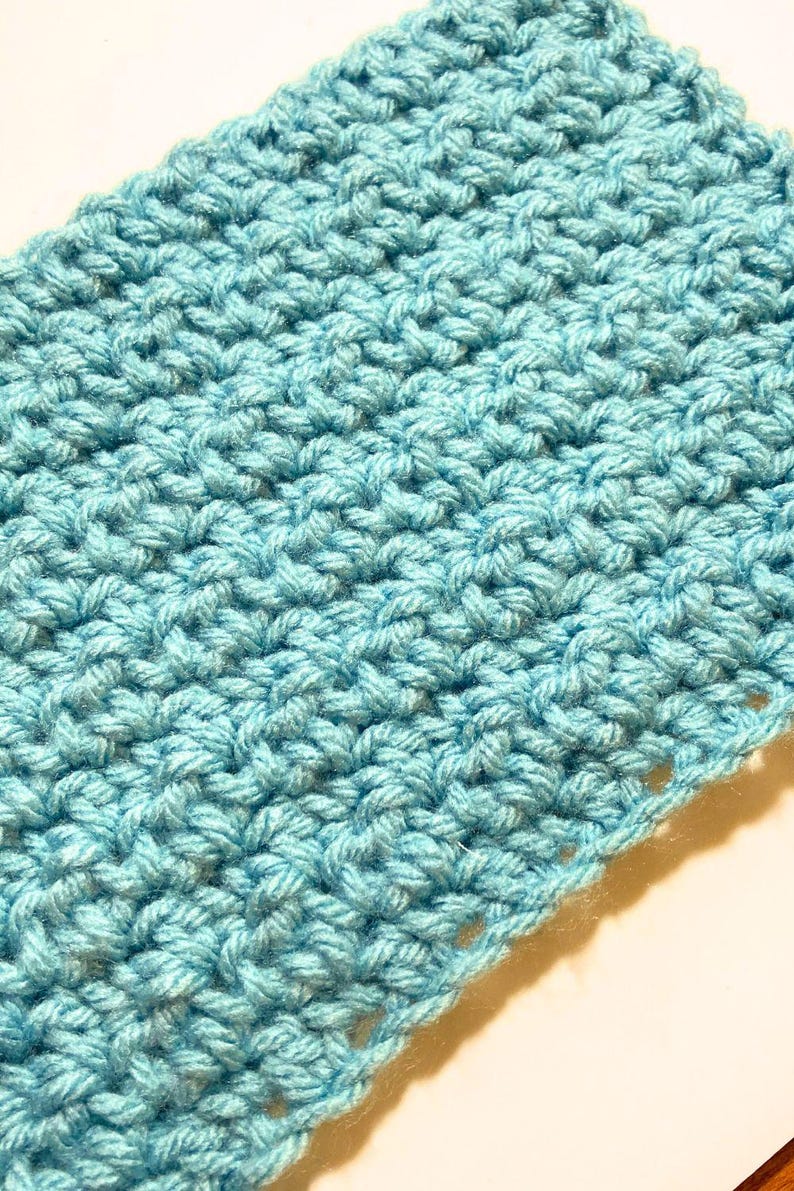 Crochet Lemon Peel Stitch Pattern PDF | Easy Beginner Textured Stitch ...