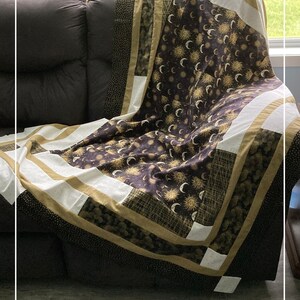 Quilt Patterns PDF, Easy Quilt Pattern, Simple Ornate Celestial Quilt Pattern, Beginner Quilt ...