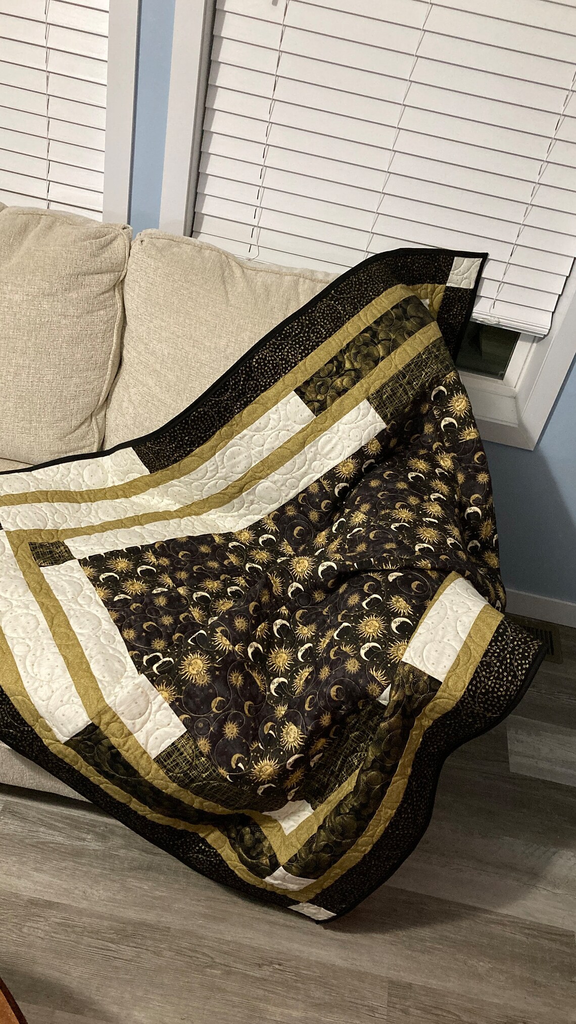 Quilt Patterns PDF, Easy Quilt Pattern, Simple Ornate Celestial Quilt ...