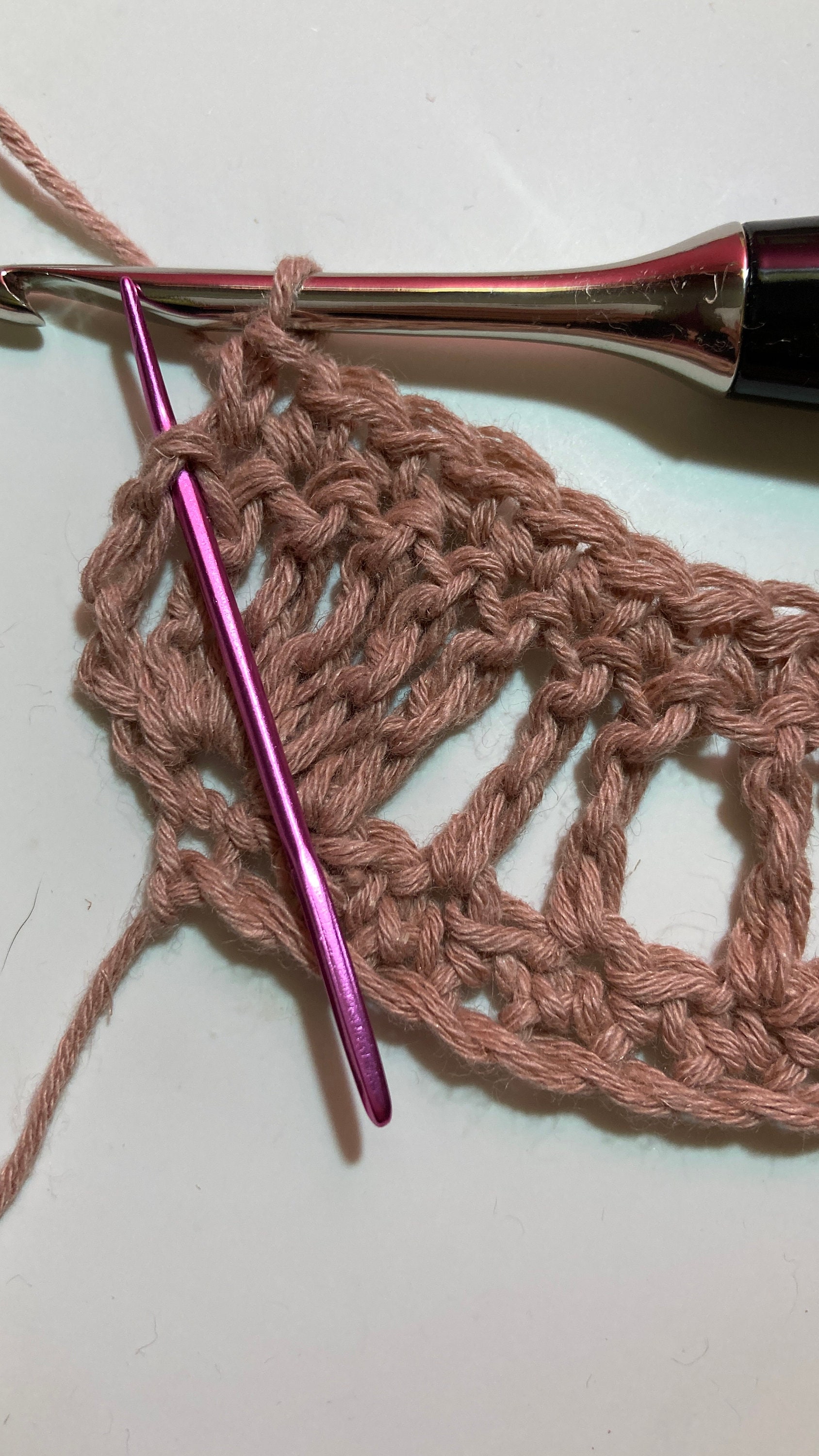 Lacy Feather and Fan Ripple Stitch, Crochet Pattern Tutorial, Lacy ...