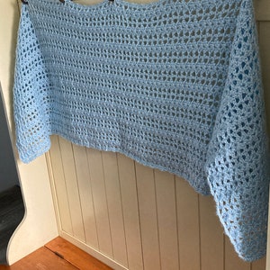 Lacy Shawl Crochet Pattern, Lacy Lindsey Crochet Shawl Pattern, Crochet ...