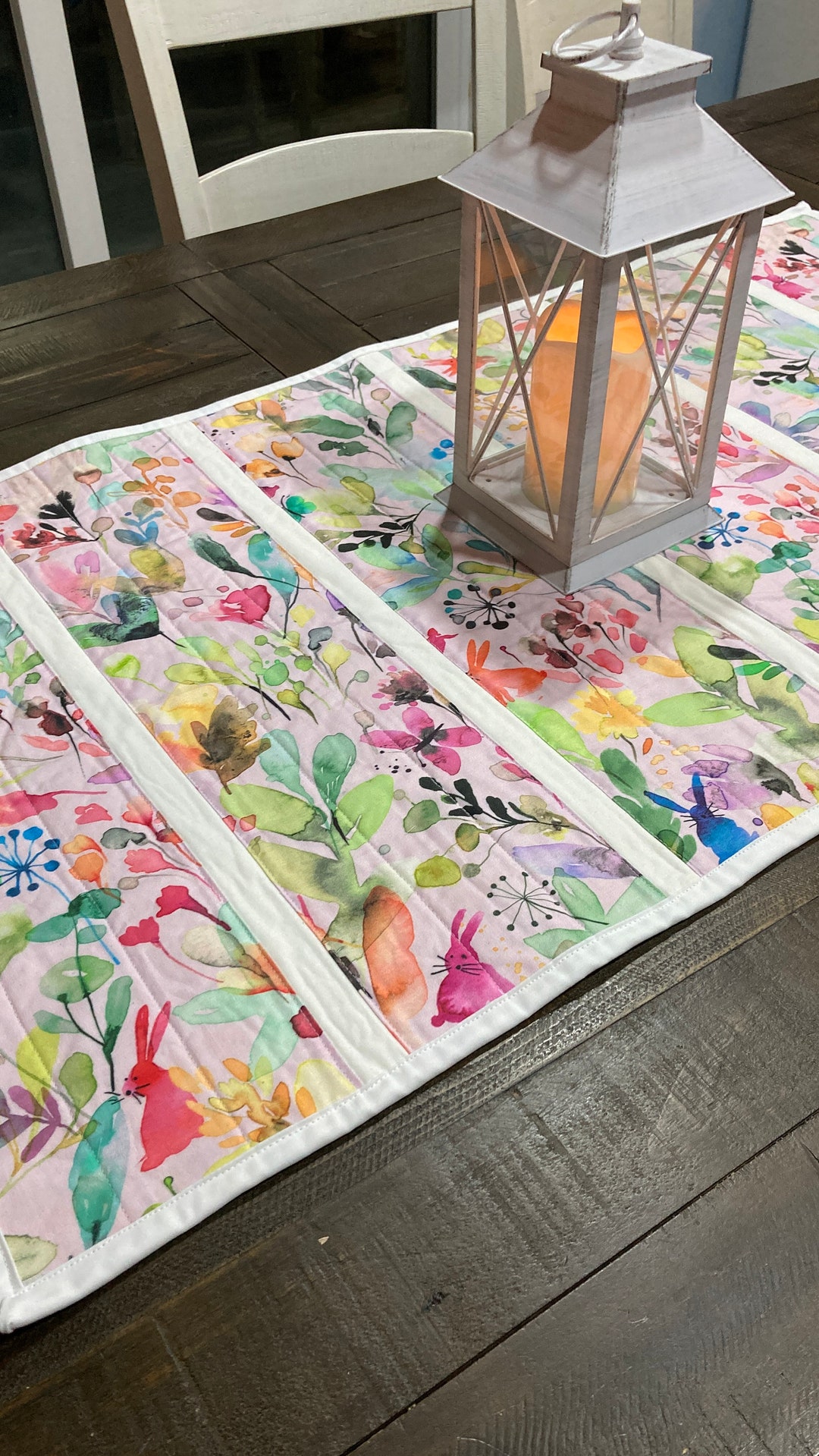 Easy Quilt Patterns PDF, Beginner Quilting Pattern Table Runner Pattern ...