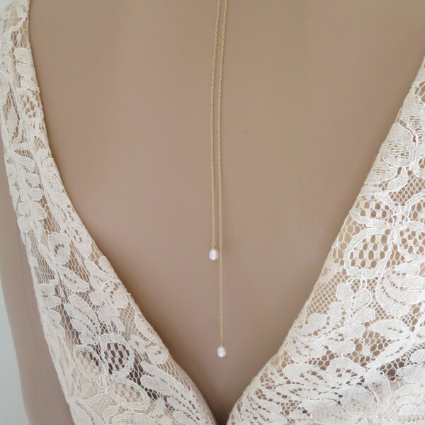 Back Necklace - Etsy