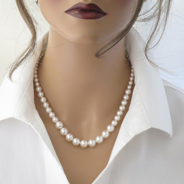 Graduated Pearls - Etsy