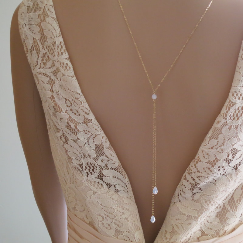 Back Necklace - Etsy