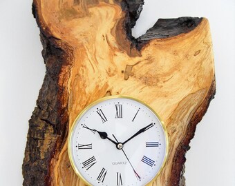 Live edge clock | Etsy