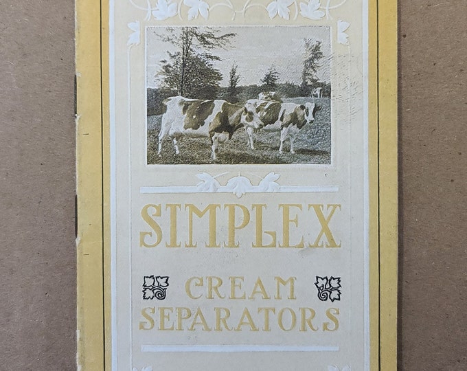 Simplex Cream Separators Dairy Cows Machinery Farm Equipment Dairy ...