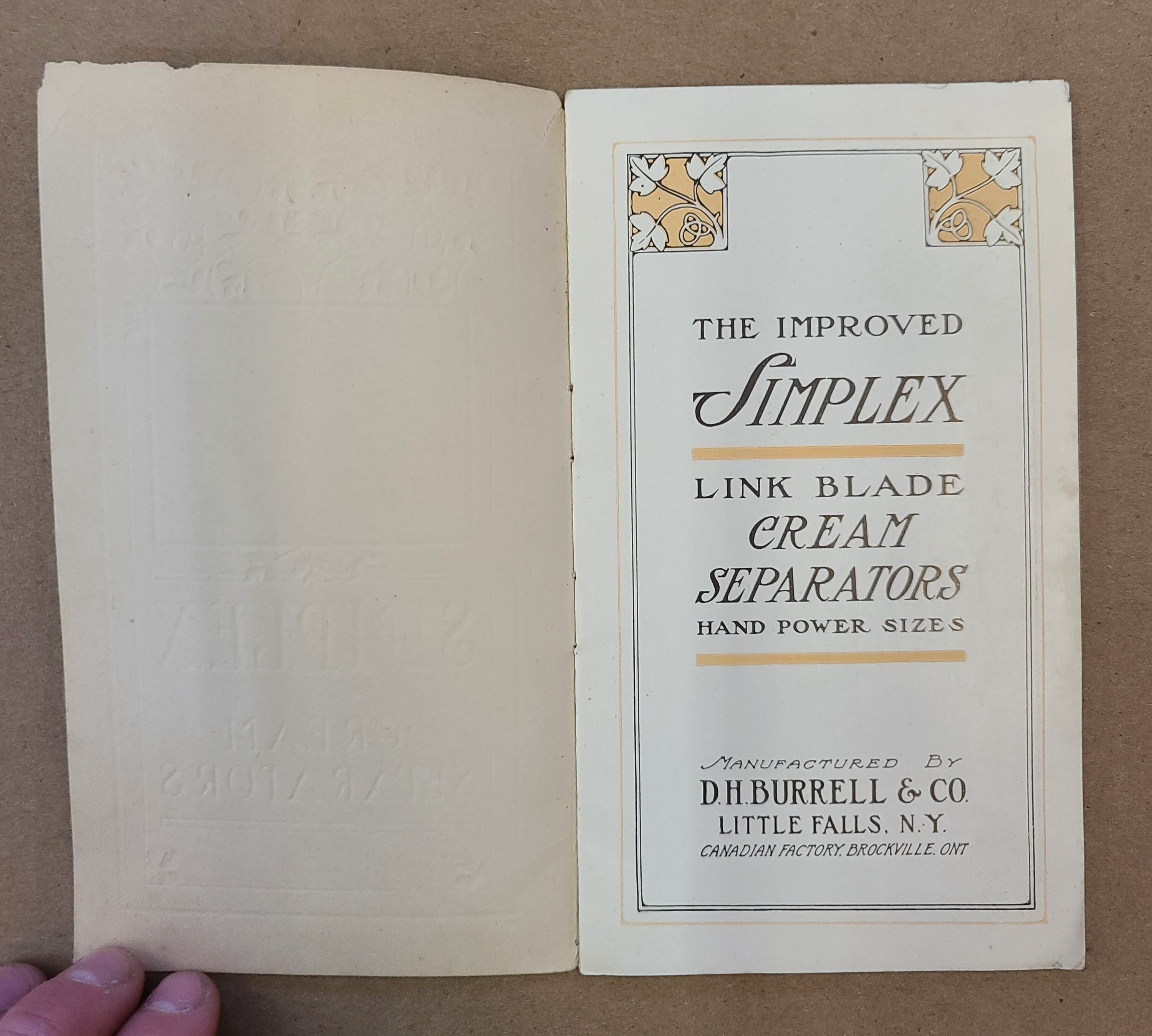 Simplex Cream Separators Dairy Cows Machinery Farm Equipment Dairy ...