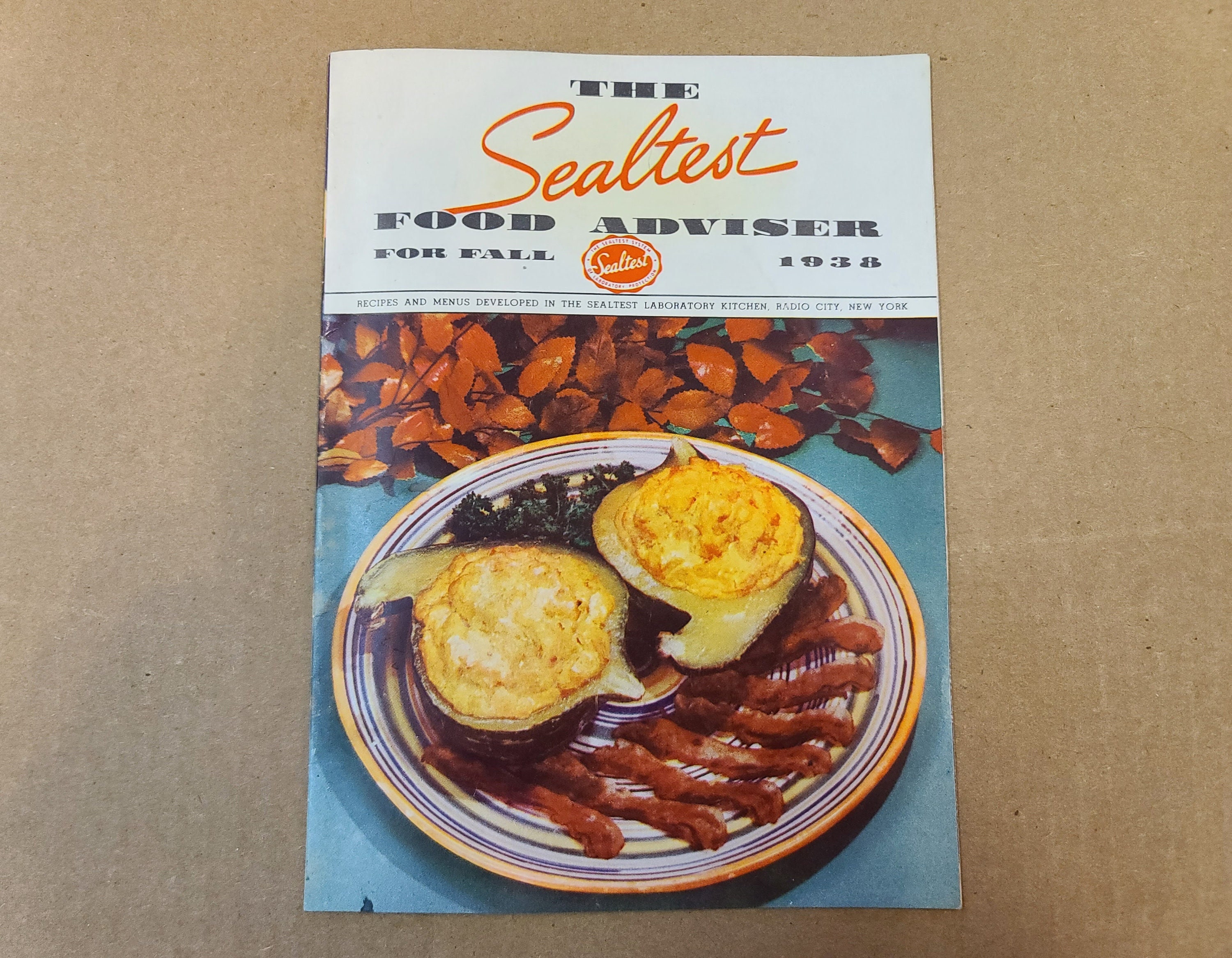 Sealtest Food Adviser Fall 1938 Sealtest Dairy Radio City New York ...