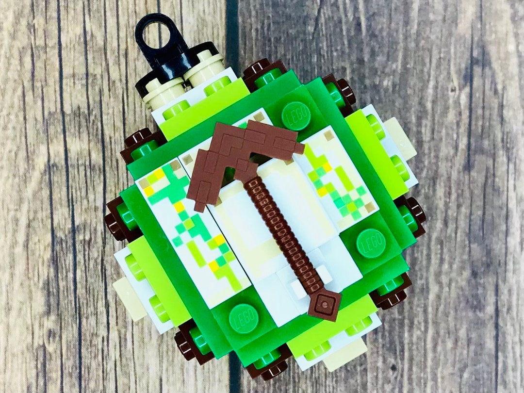 Prebuilt Custom Pickaxe Christmas Ornaments Inspired by Minecraft Made ...
