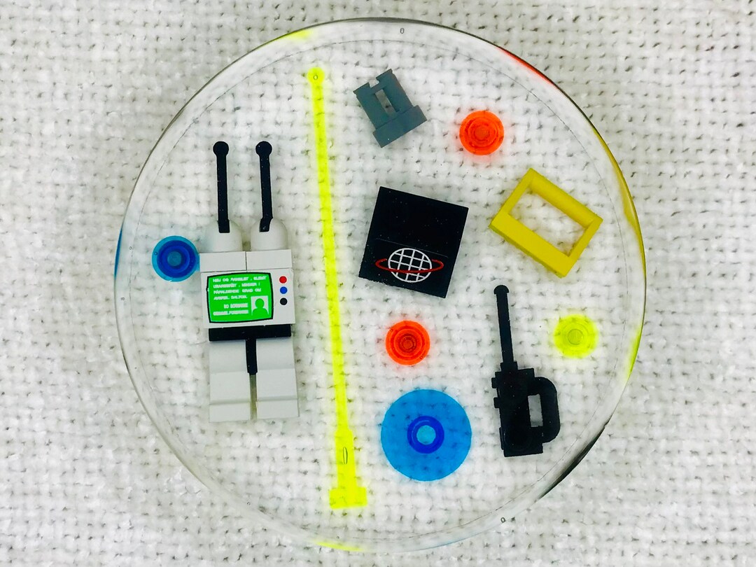 Custom Alpha Team Tee Vee Themed Resin Decorative Paperweight/coaster ...