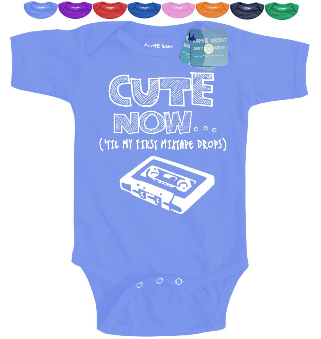 Hip Hop Music Baby CUTE NOW... ('til My First Mixtape Drops) Gift Rap ...