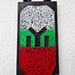 Bulgarian flag tricoulour wall decor Tangra symbol | Etsy