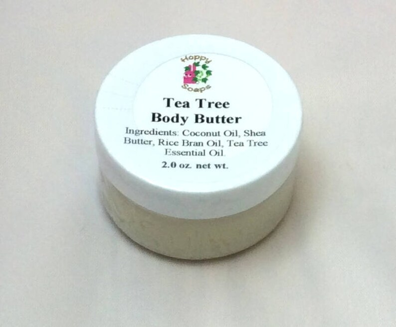 4 Oz Tea Tree Body Butter - Etsy