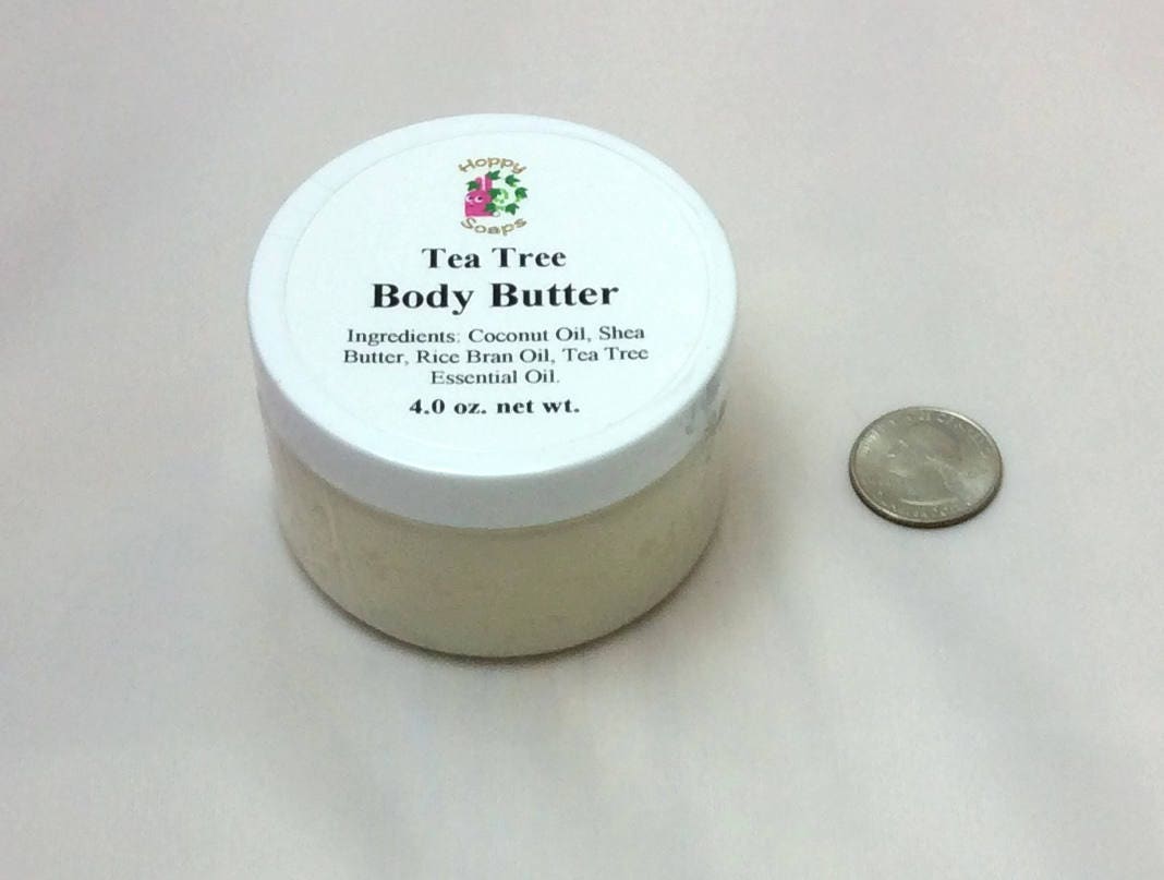 4 Oz Tea Tree Body Butter - Etsy