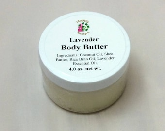 4 Oz Tea Tree Body Butter - Etsy
