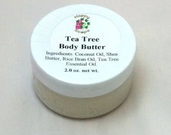 Tea Tree Body Butter, 8 Oz - Etsy