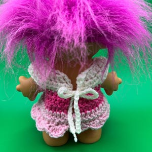 Pink, OOAK, Candy Corn, Autumn Dress for Russ Troll Doll Troll Not ...