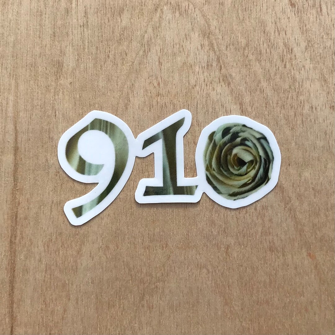 910 Sticker All Weather Waterproof Decal - Etsy