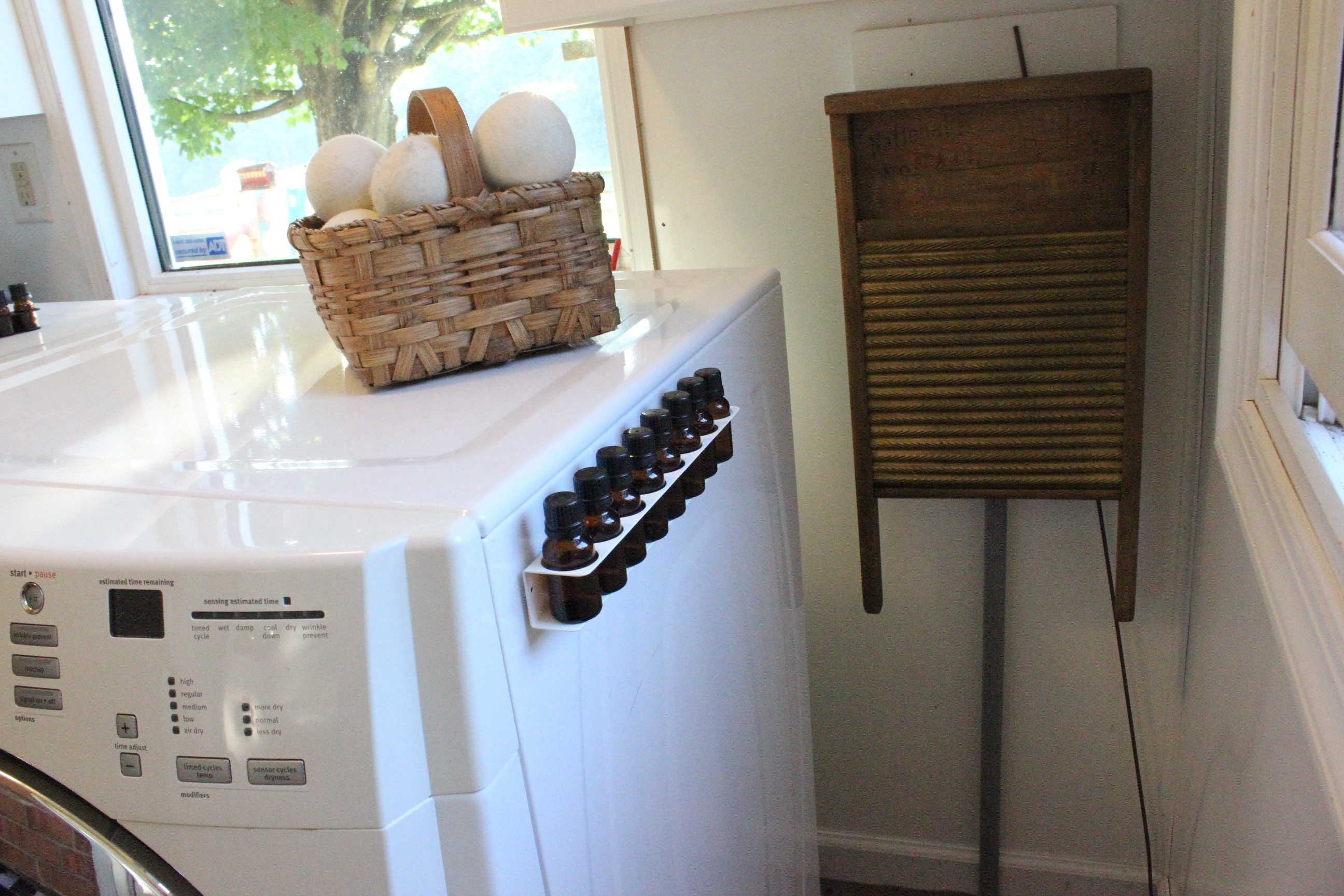 Magnetic White 15ml Essential Oil Storage Rack Holder Shelf. | Etsy