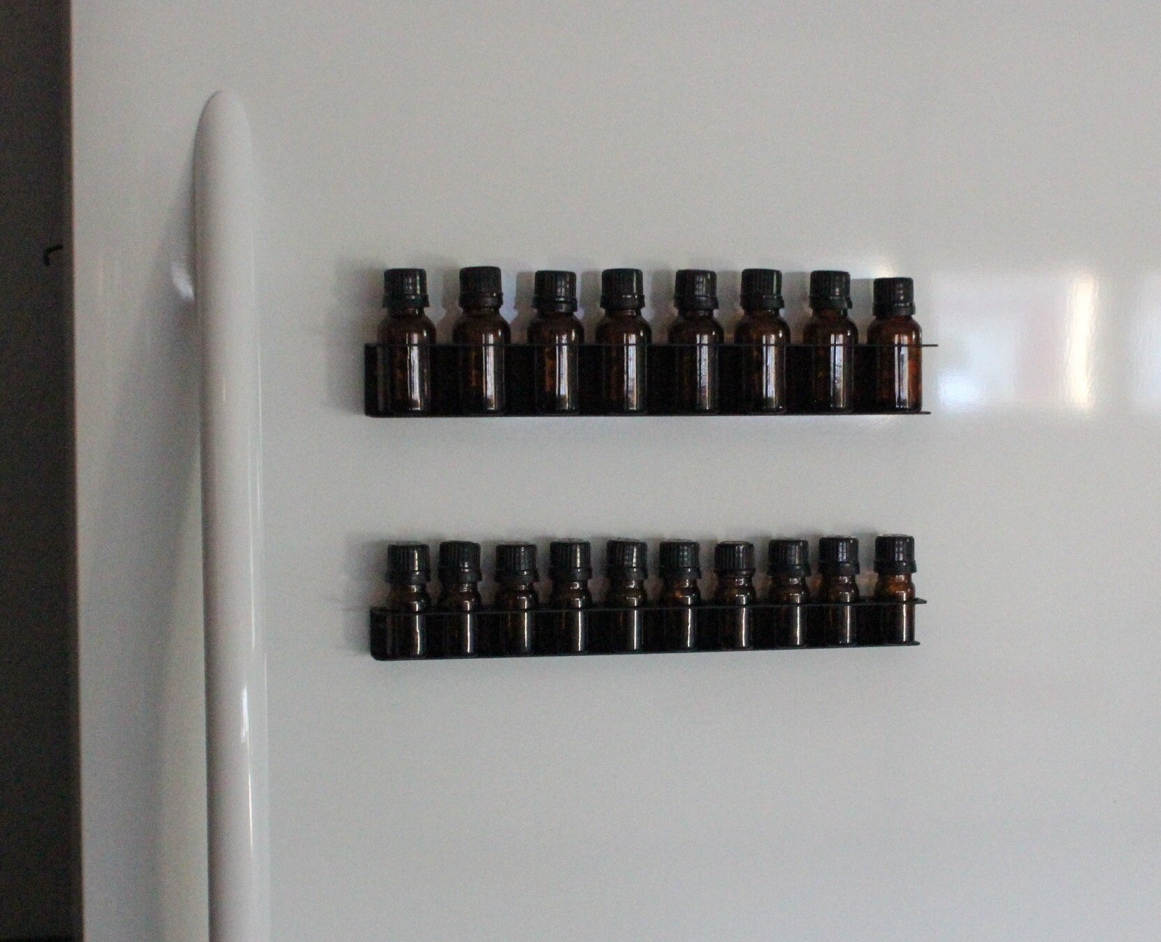 Magnetic Black 15ml Essential Oil Storage Rack Display | Etsy