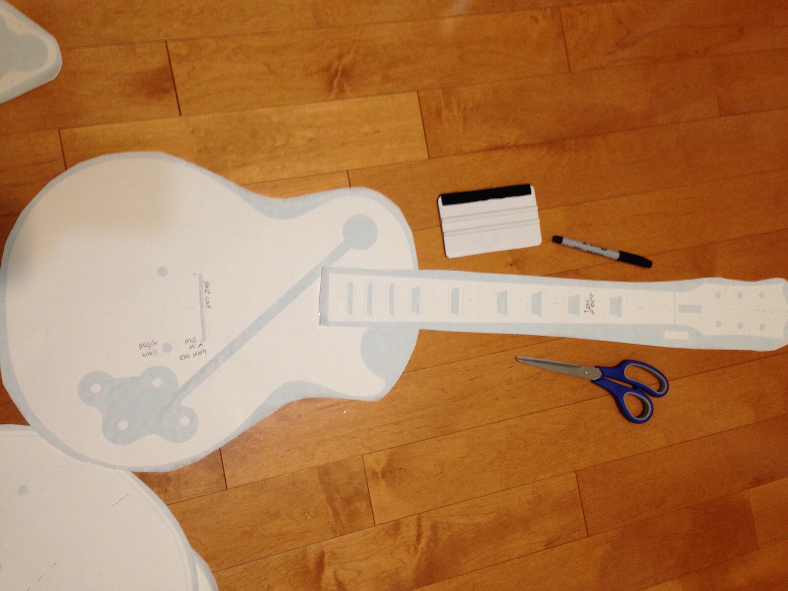 59 LP Routing Template. Complete Set of Patterns Cut From Vinyl for ...