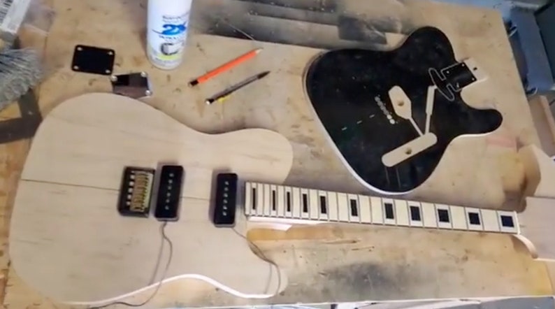 Telecaster Routing Template for Guitar Making. 1952 Telecaster | Etsy