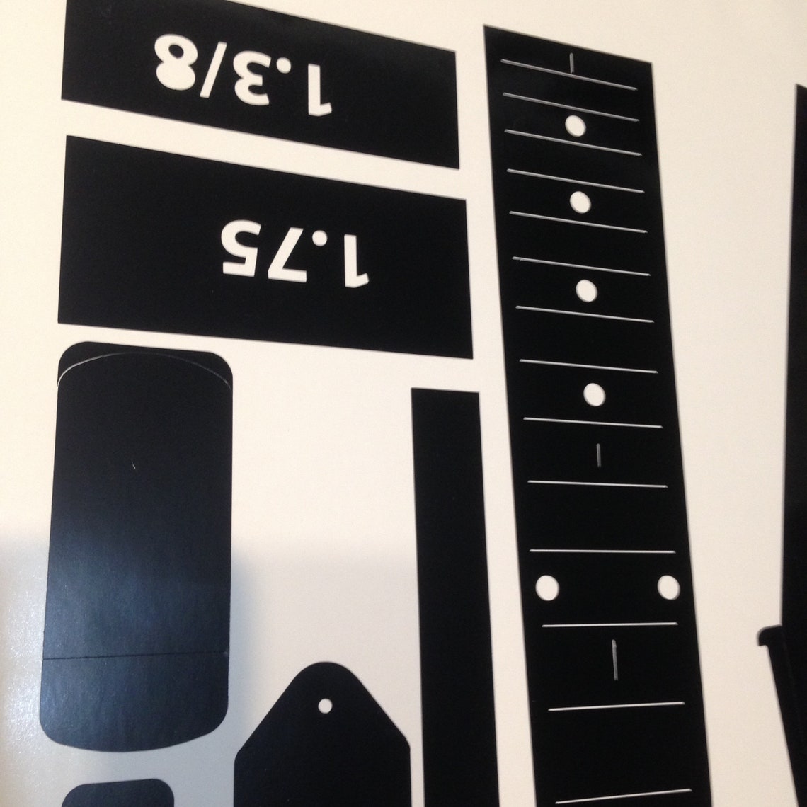 1958 Epiphone Coronet Guitar Routing Template. Vinyl Sticker | Etsy Canada