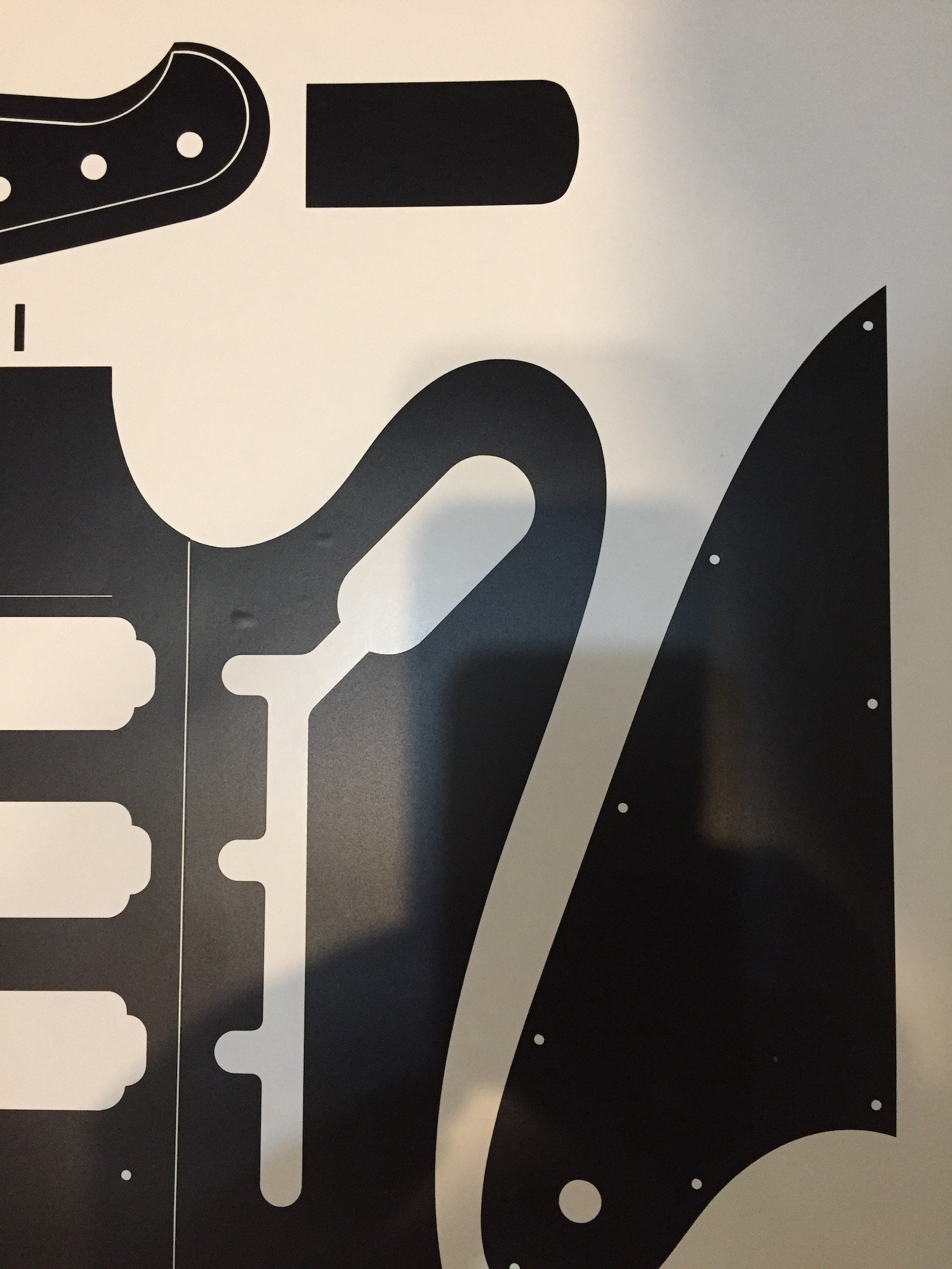 Reverse Firebird Guitar Routing Template Mid Sixties Style - Etsy Canada