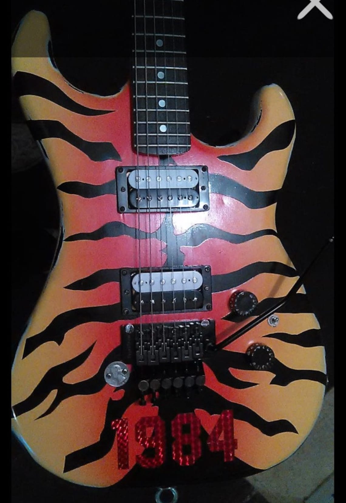 Tiger Vinyl Decal Kit. George Lynch Style Stripes for Guitar - Etsy