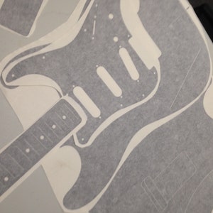 Modern Strat Guitar. US Specs.routing Template for Guitar Building ...