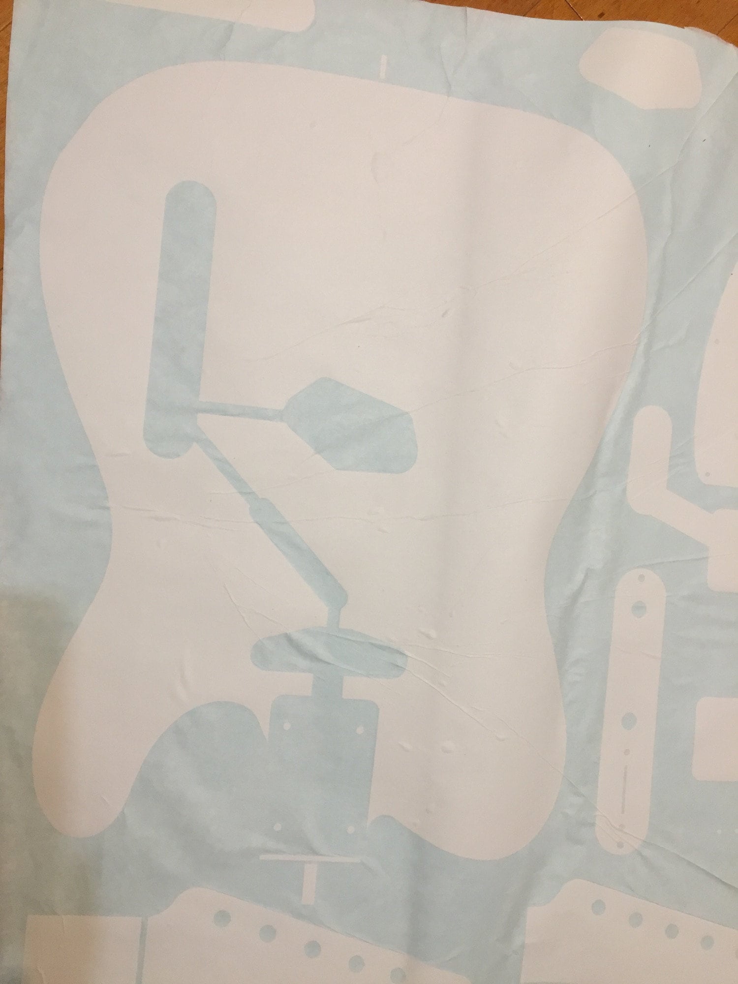 Telecaster Routing Template for Guitar Making. 1952 Telecaster - Etsy ...