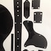 LP Junior Routing Template. Double or Single Cutaway, 59 Specs.vinyl ...