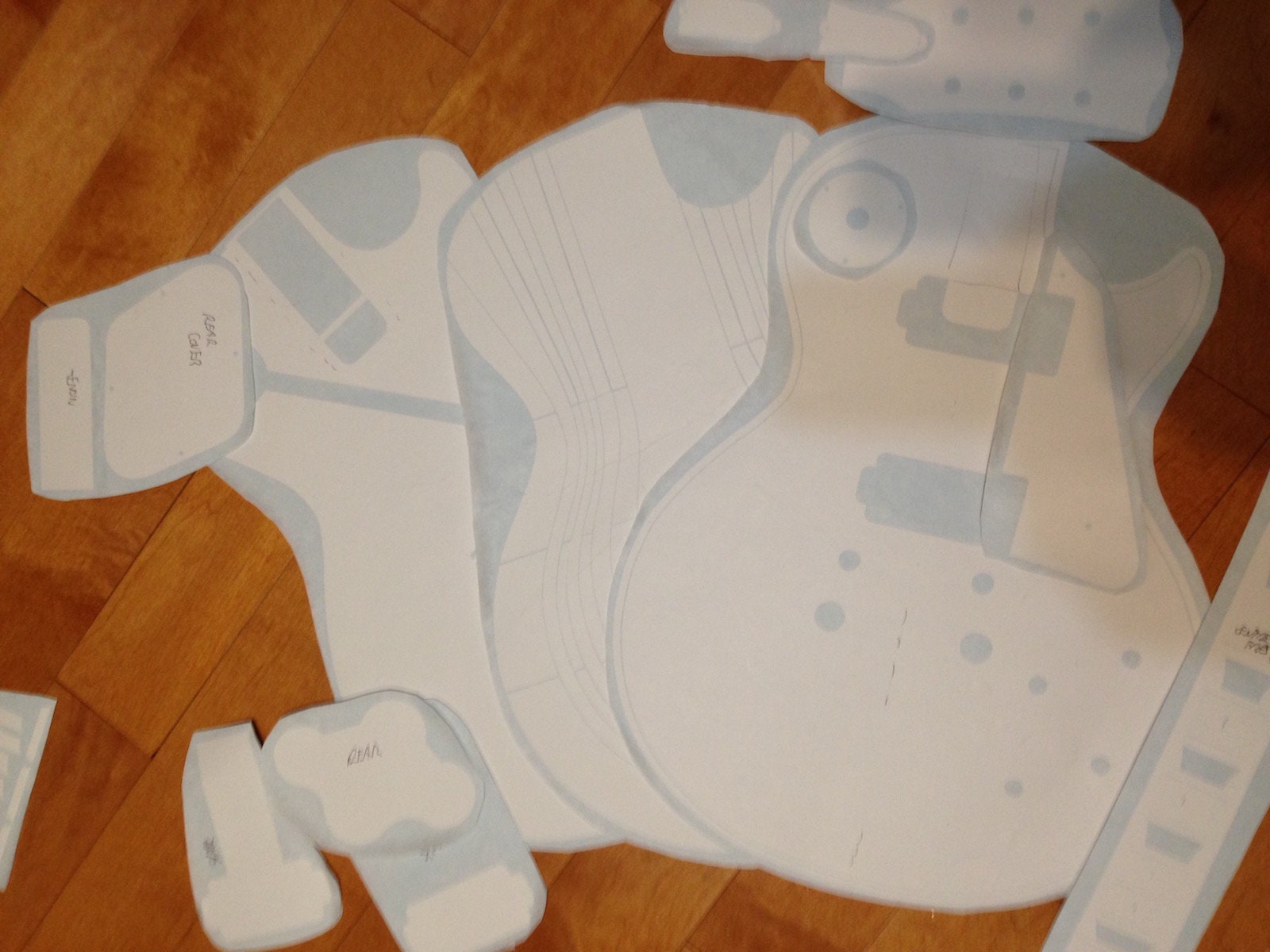 59 LP Routing Template. Complete Set of Patterns Cut From Vinyl for ...