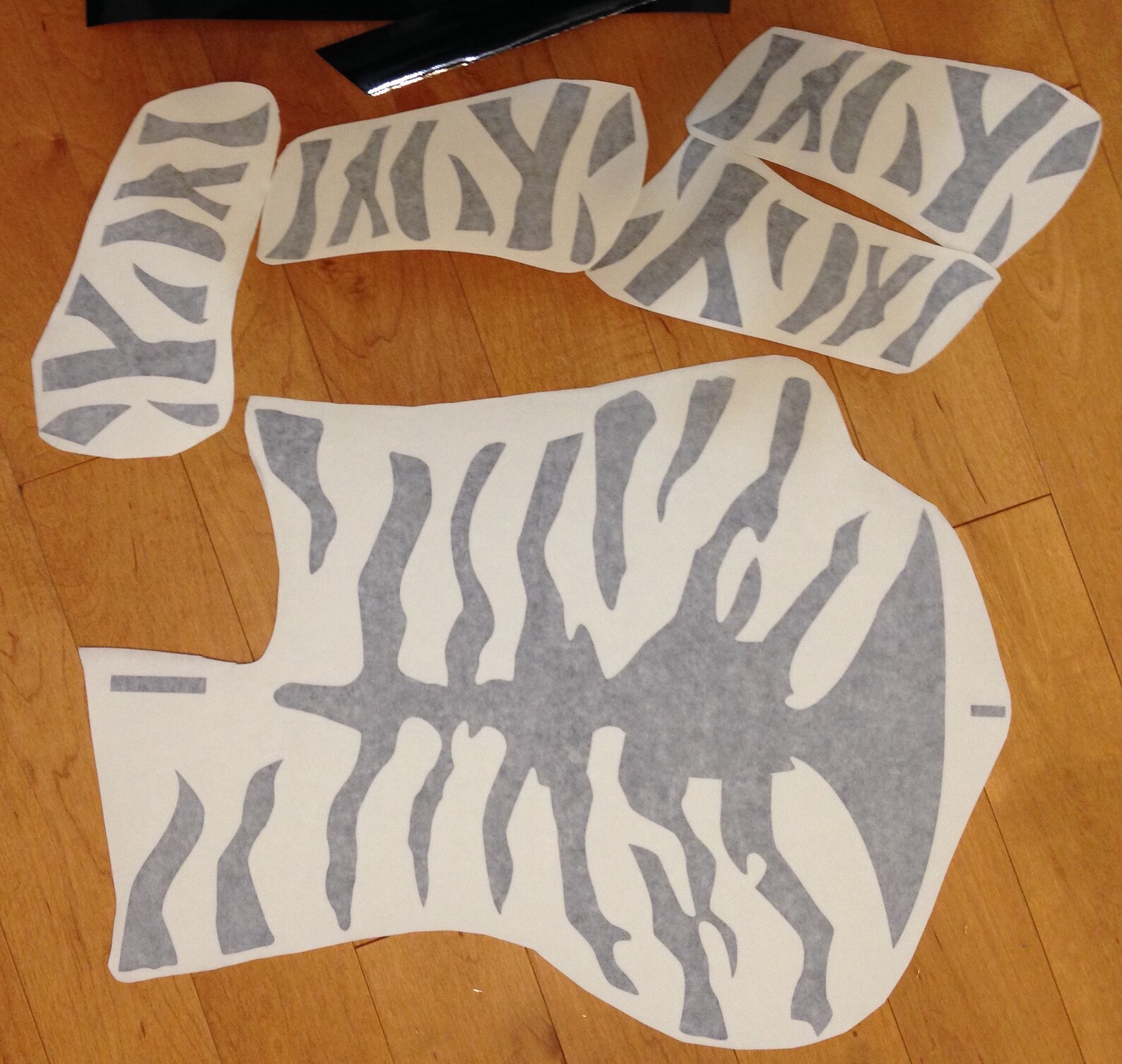 Tiger Vinyl Decal Kit. George Lynch Style Stripes for Guitar - Etsy