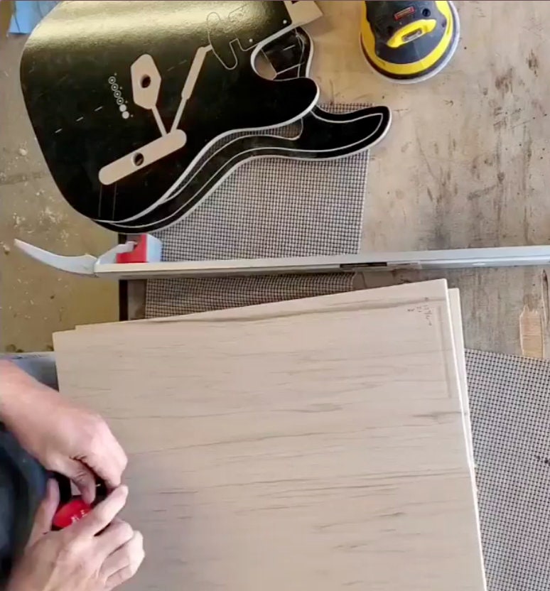 Telecaster Routing Template for Guitar Making. 1952 Telecaster - Etsy ...