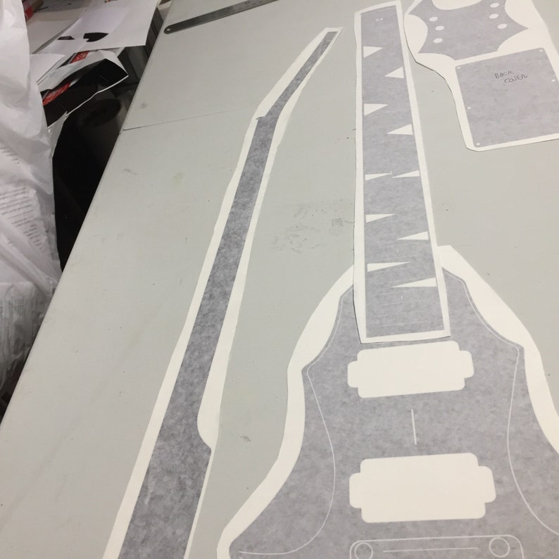 Draco Insane Guitar Shape. 24 Fret Shredder Flame Guitar - Etsy